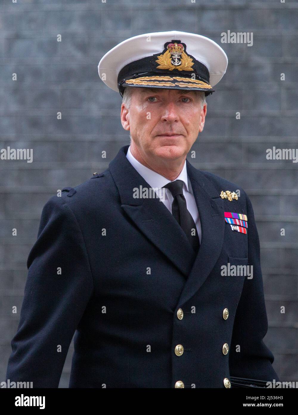 London, England, UK. 19th Apr, 2022. UK Chief of the Defence Staff ...