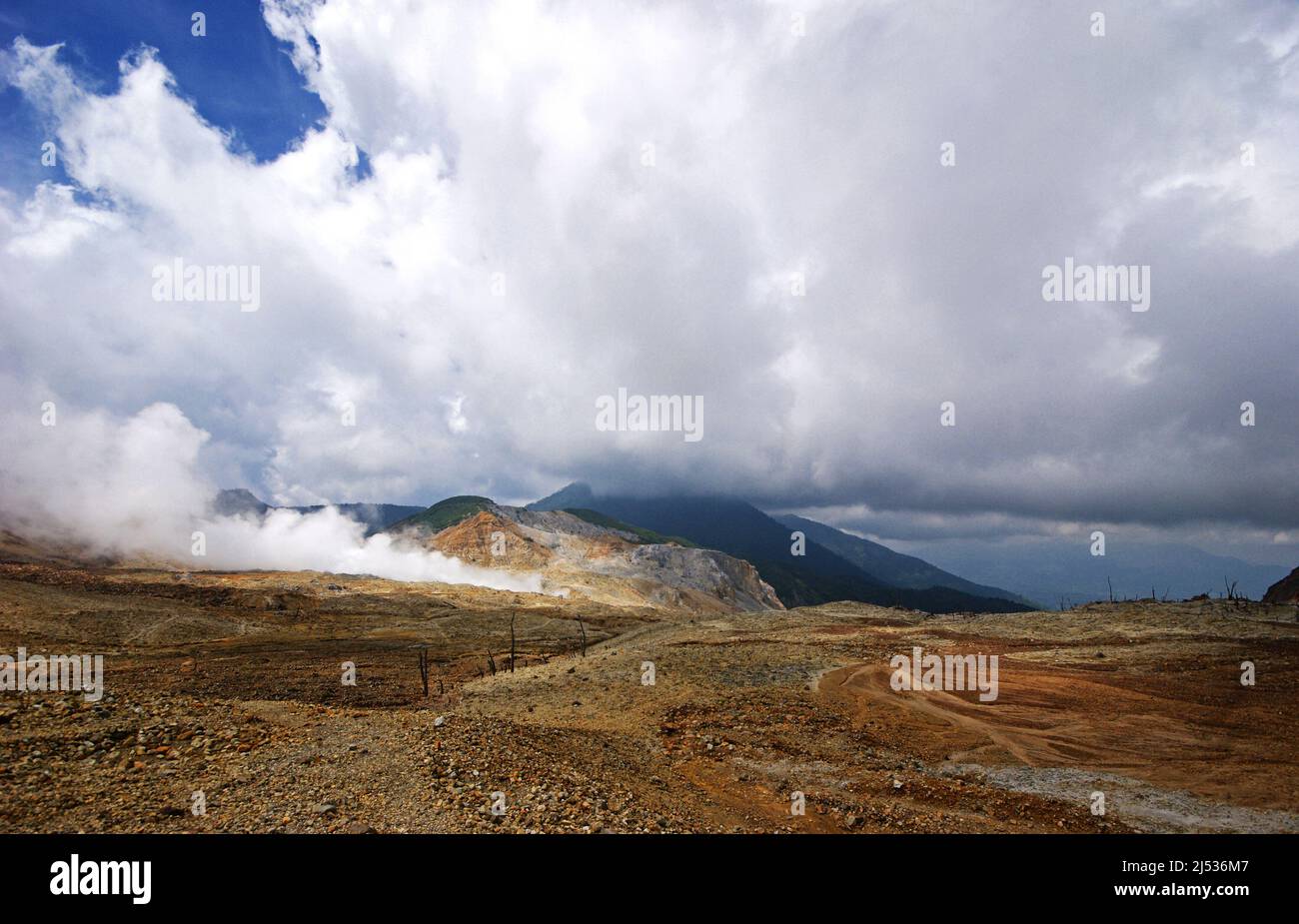 Papandayan Crater, Garut, West Java, Indonesia Stock Photo - Alamy