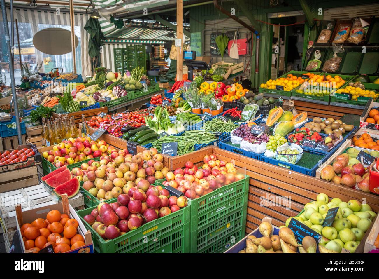 market Munich, Germany Stock Photo - Alamy
