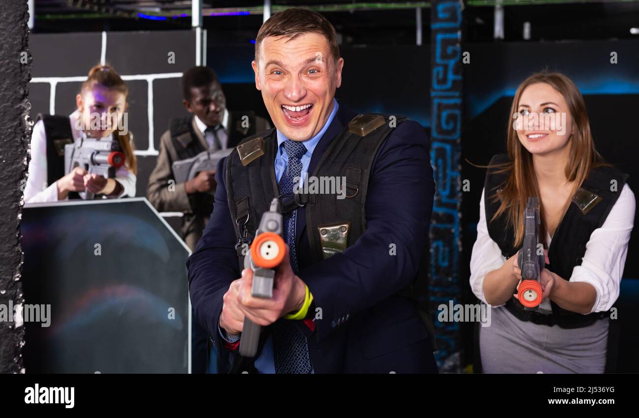 Laser tag hi-res stock photography and images - Alamy