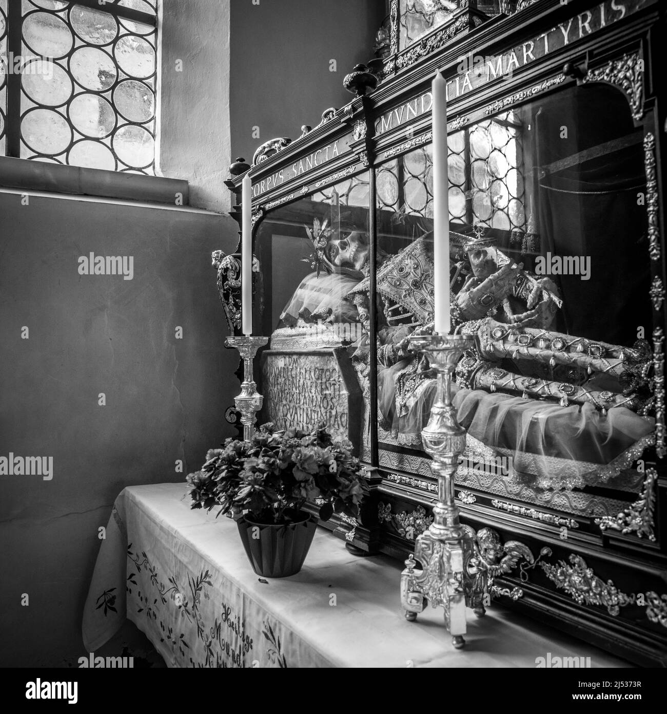 St. Munditia Marienplatz Munich, Germany Stock Photo - Alamy