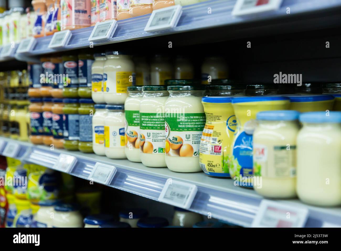 Sauces section hi-res stock photography and images - Alamy