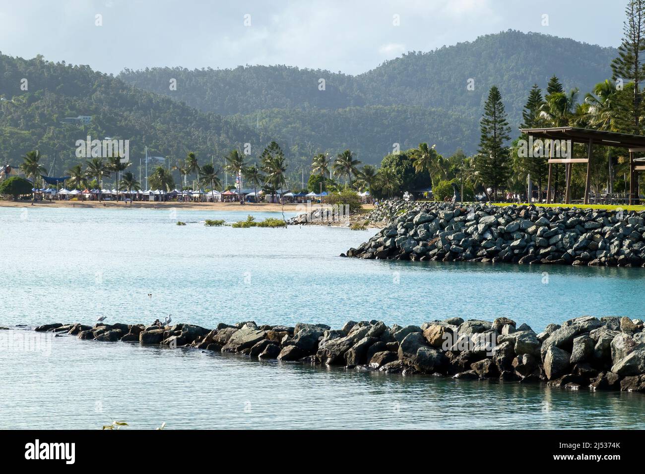 Airlie Beach, Whitsundays, Queensland, Australia - April 2022: Rock ...