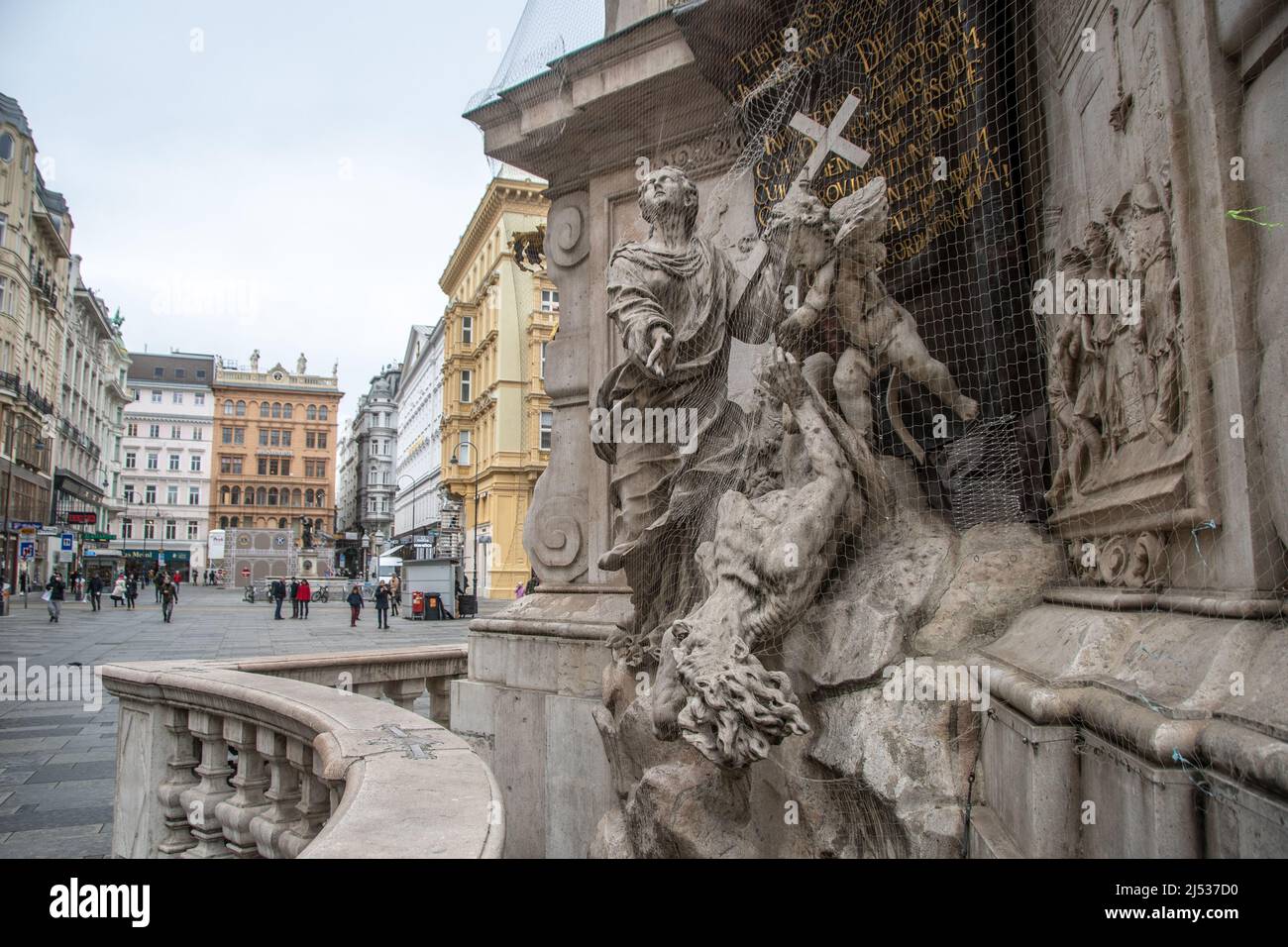 Pest Monument Vienna , Austria Stock Photo - Alamy