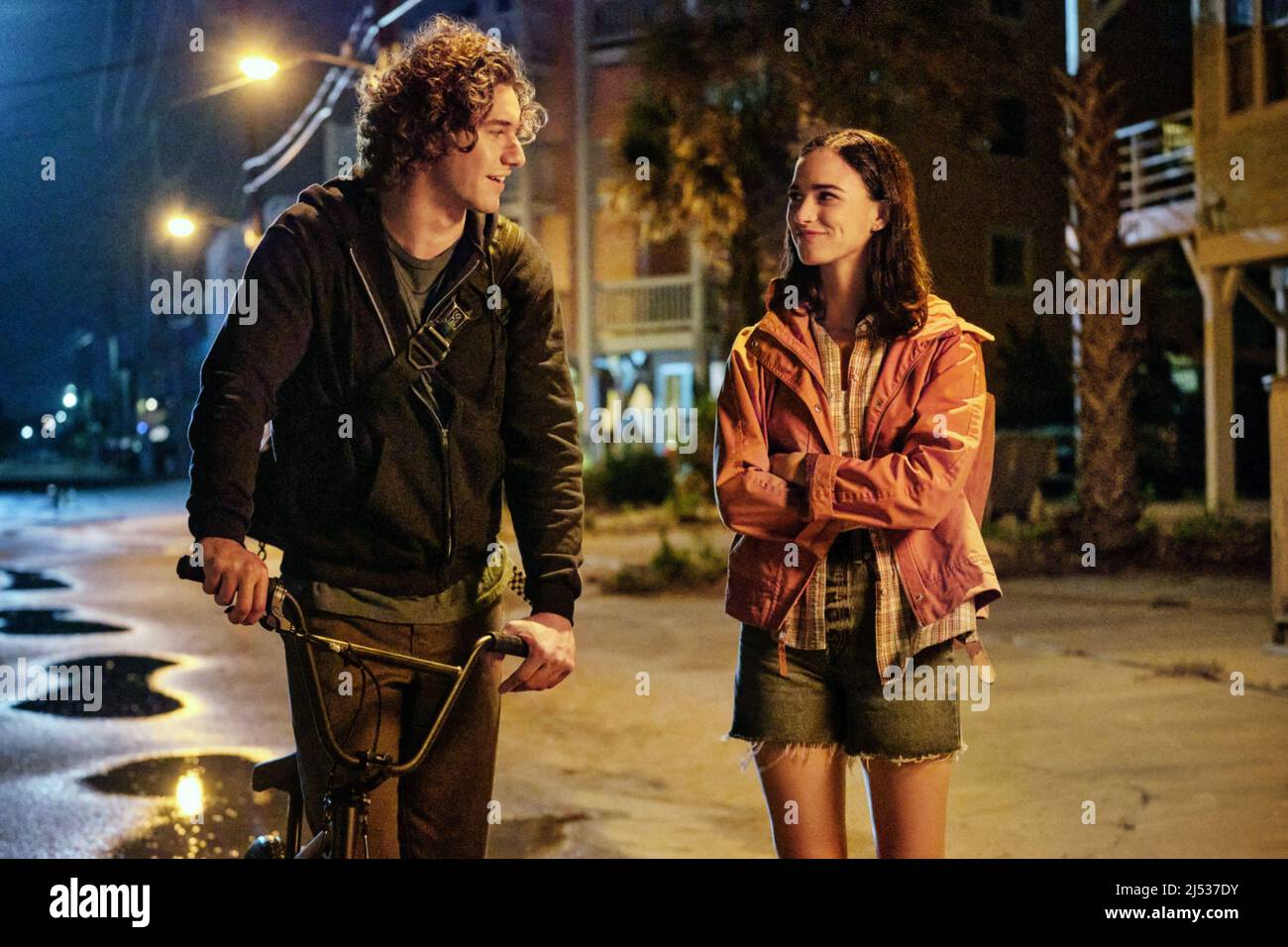 ALONG FOR THE RIDE, from left: Belmont Cameli, Emma Pasarow, 2022. ph ...