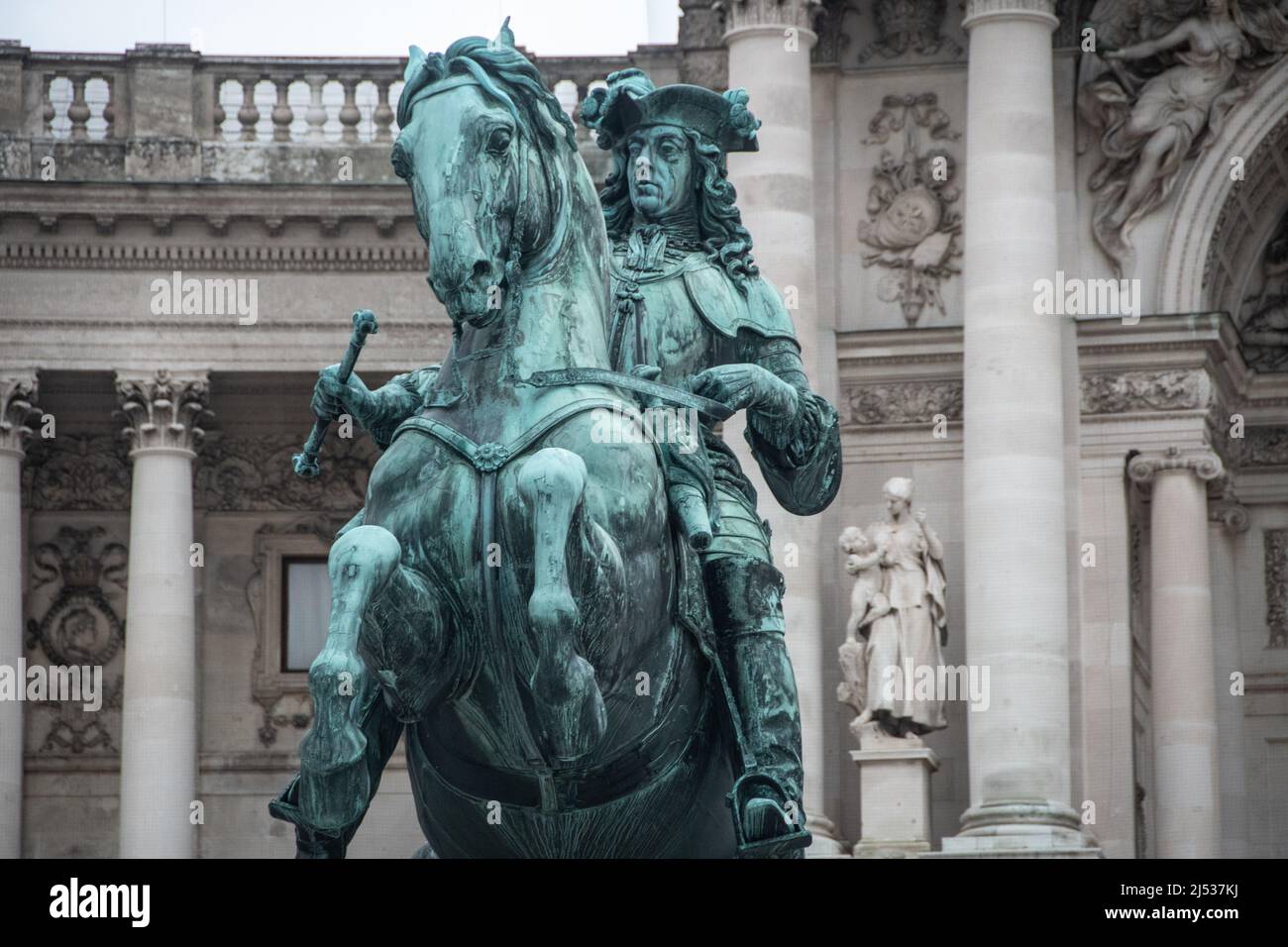 Prince Eugene at The Hofburg Palace Vienna , Austria Stock Photo - Alamy