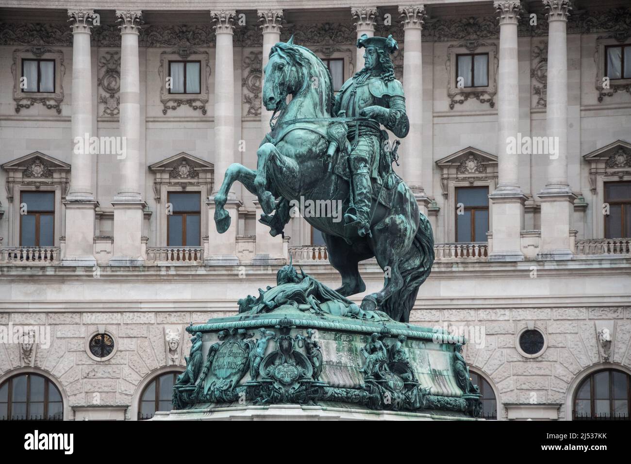 Prince Eugene at The Hofburg Palace Vienna , Austria Stock Photo - Alamy