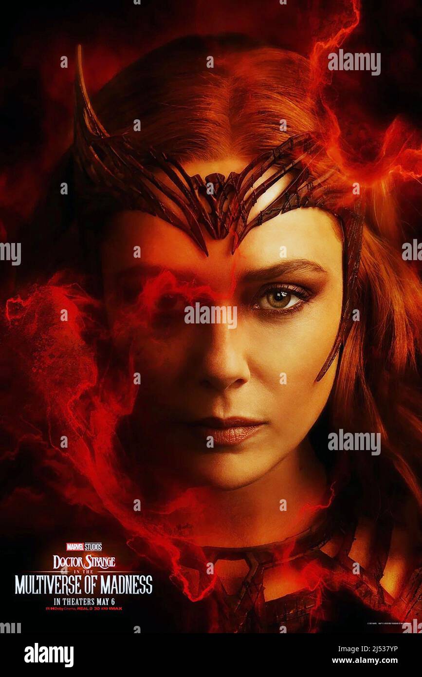 Elizabeth Olsen Scarlet Witch Concept Art