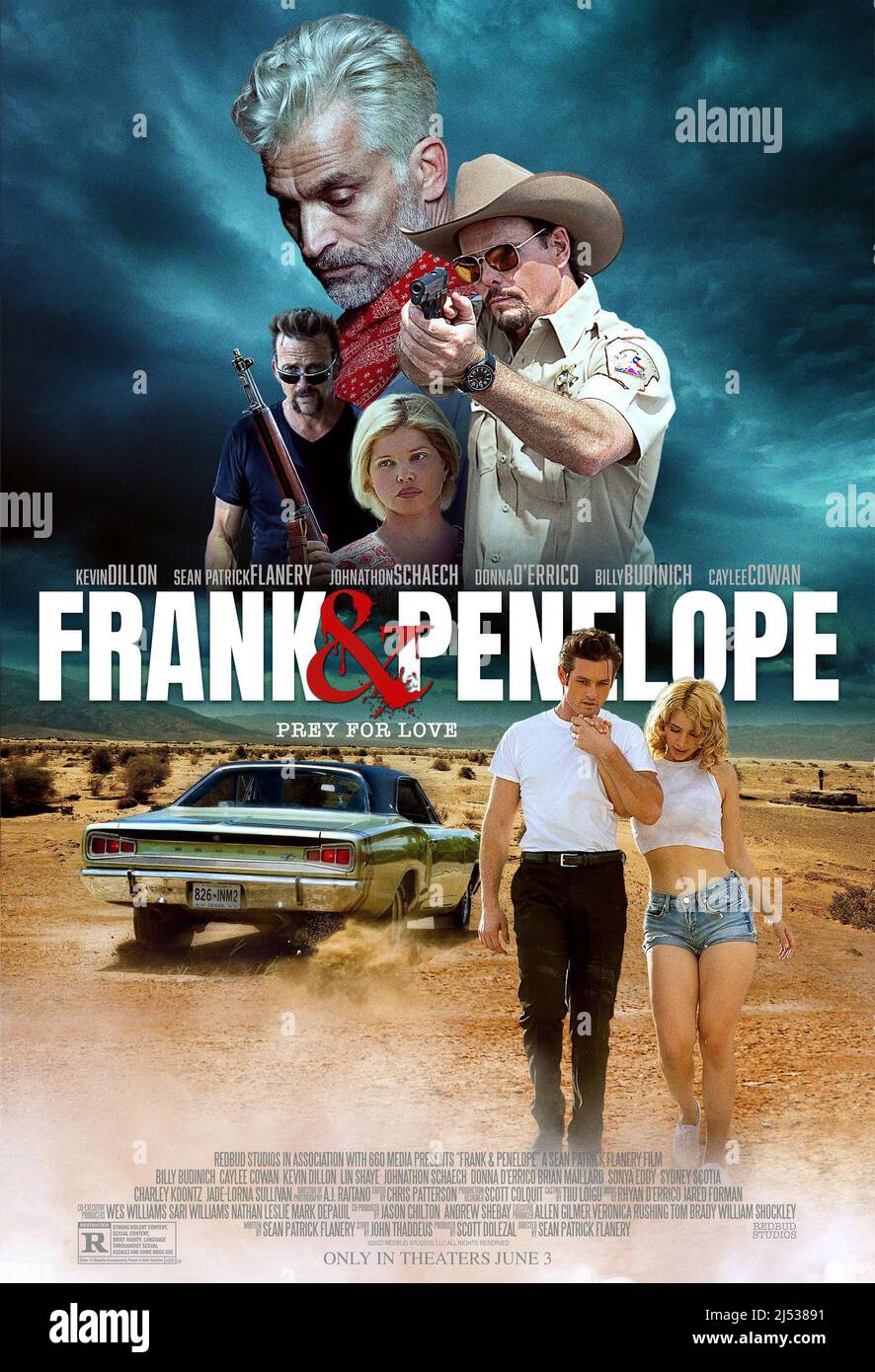 FRANK AND PENELOPE, US poster, from top: Johnathon Schaech, Kevin ...