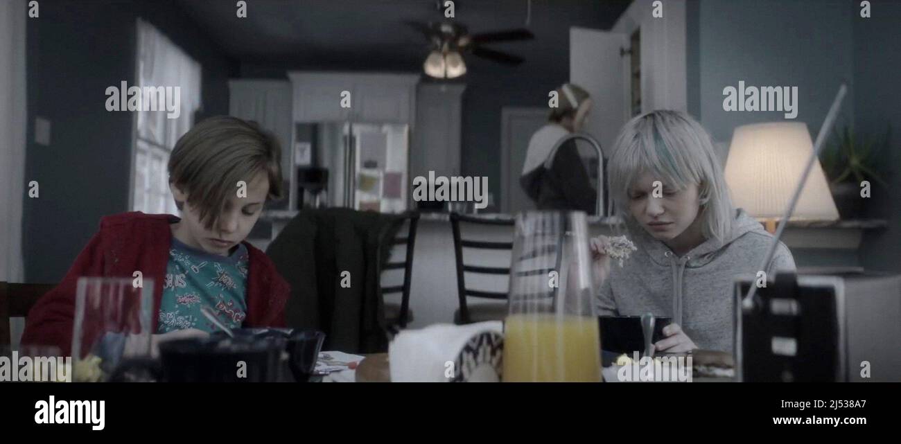 FATHER OF FLIES, from left: Keaton Tetlow, Camilla Rutherford (back ...