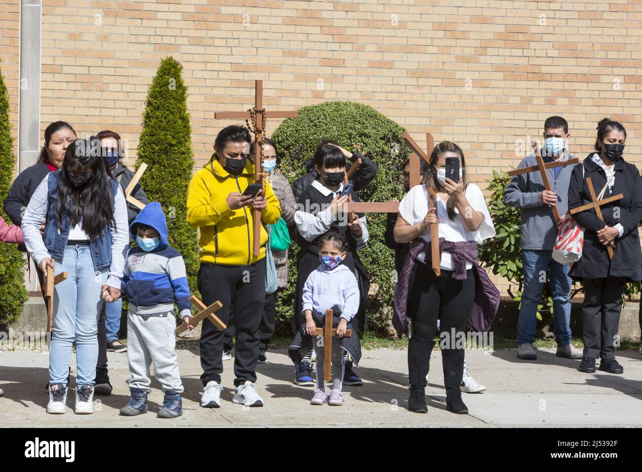 Procession and re-enactment on Good Friday of The Way Of The Cross ...