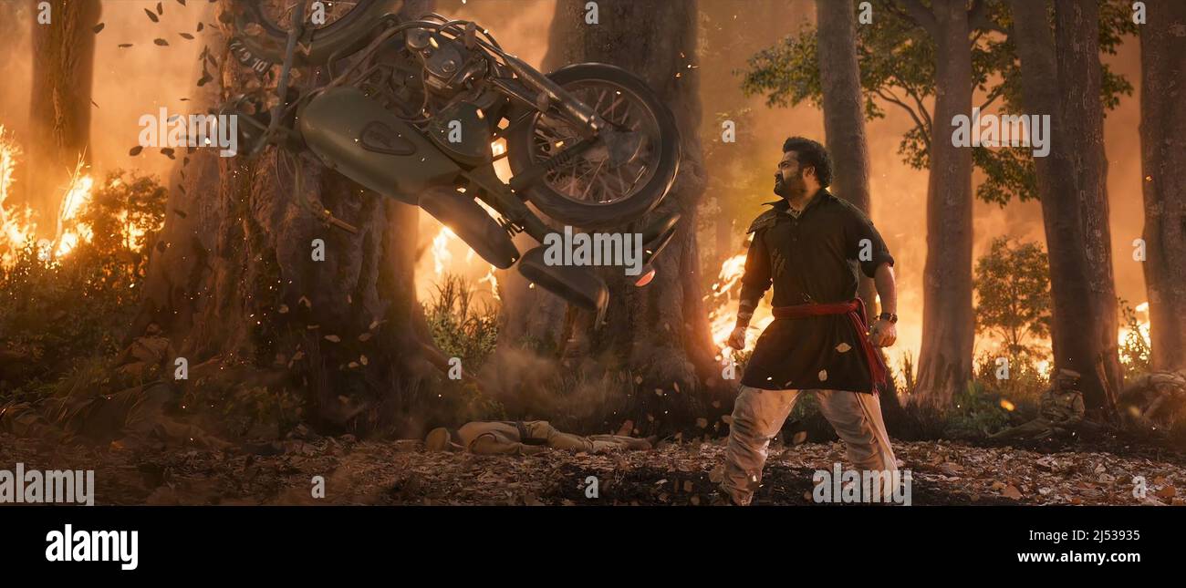 RRR, (aka RISE ROAR REVOLT), N.T. Rama Rao Jr., 2022. © Raftar ...