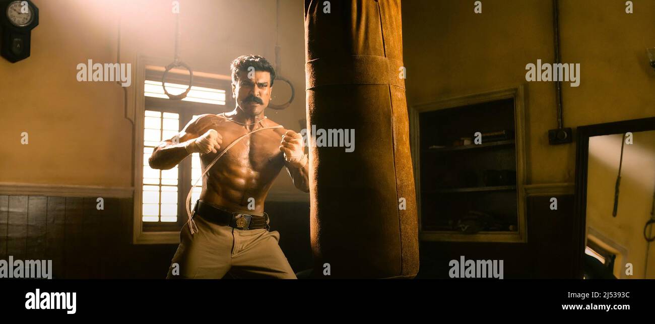 RRR, (aka RISE ROAR REVOLT), Ram Charan, 2022. © Raftar Creations ...