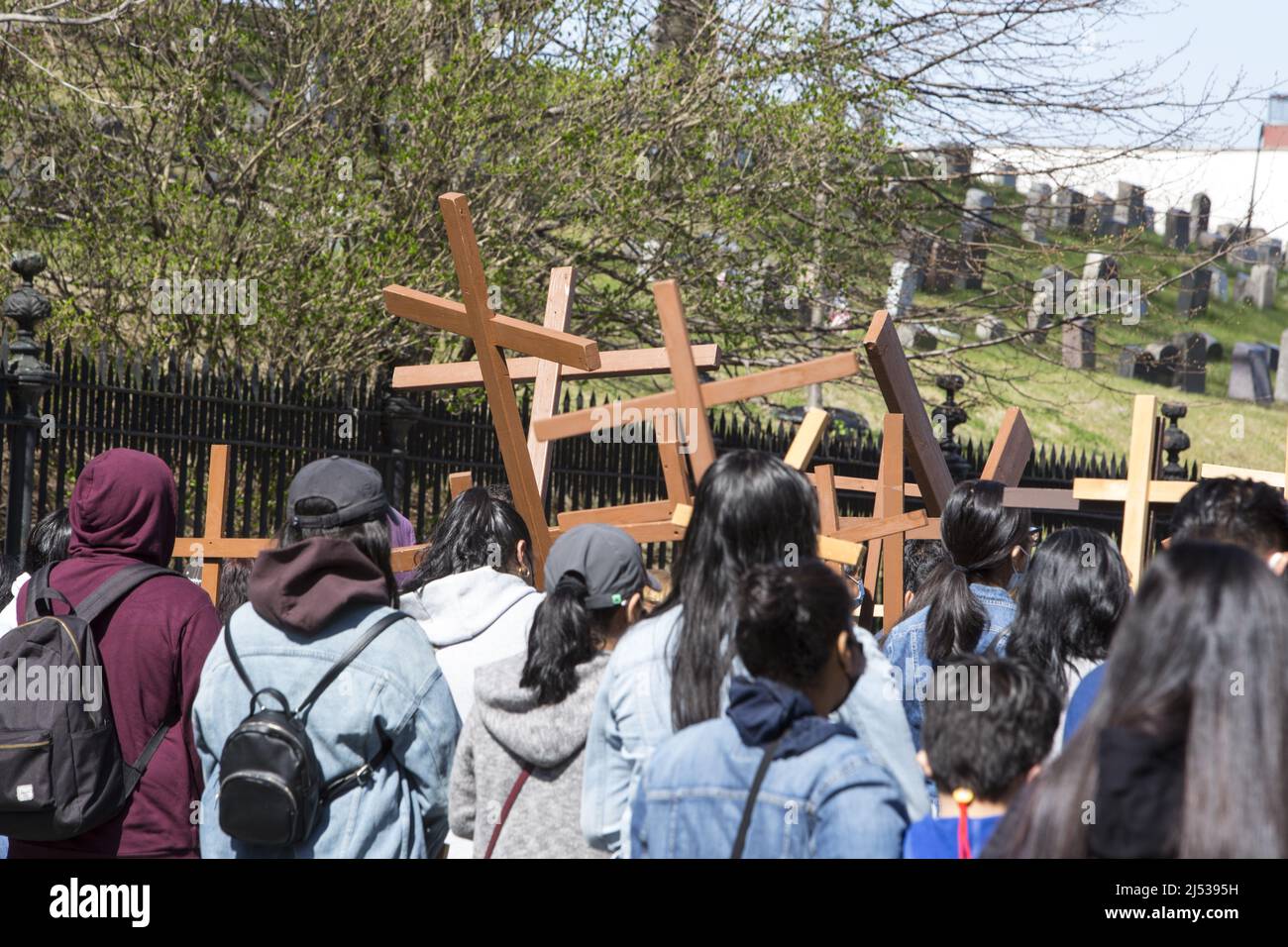 Procession and re-enactment on Good Friday of The Way Of The Cross ...