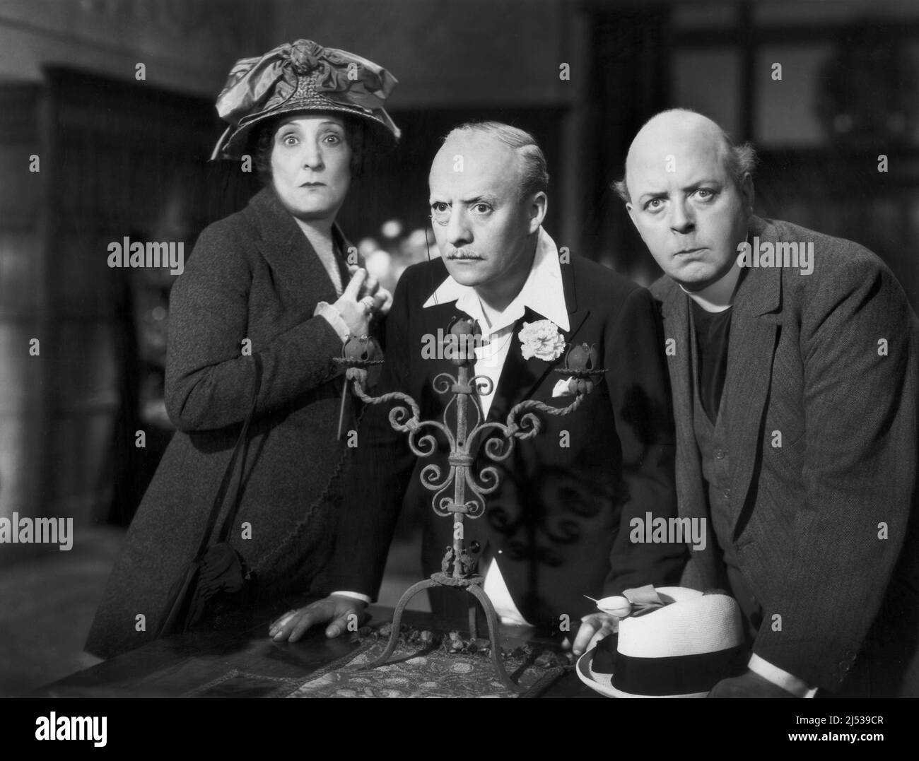 Kathleen Harrison, Hugh Wakefield, Aubrey Mather, on-set of the Film ...
