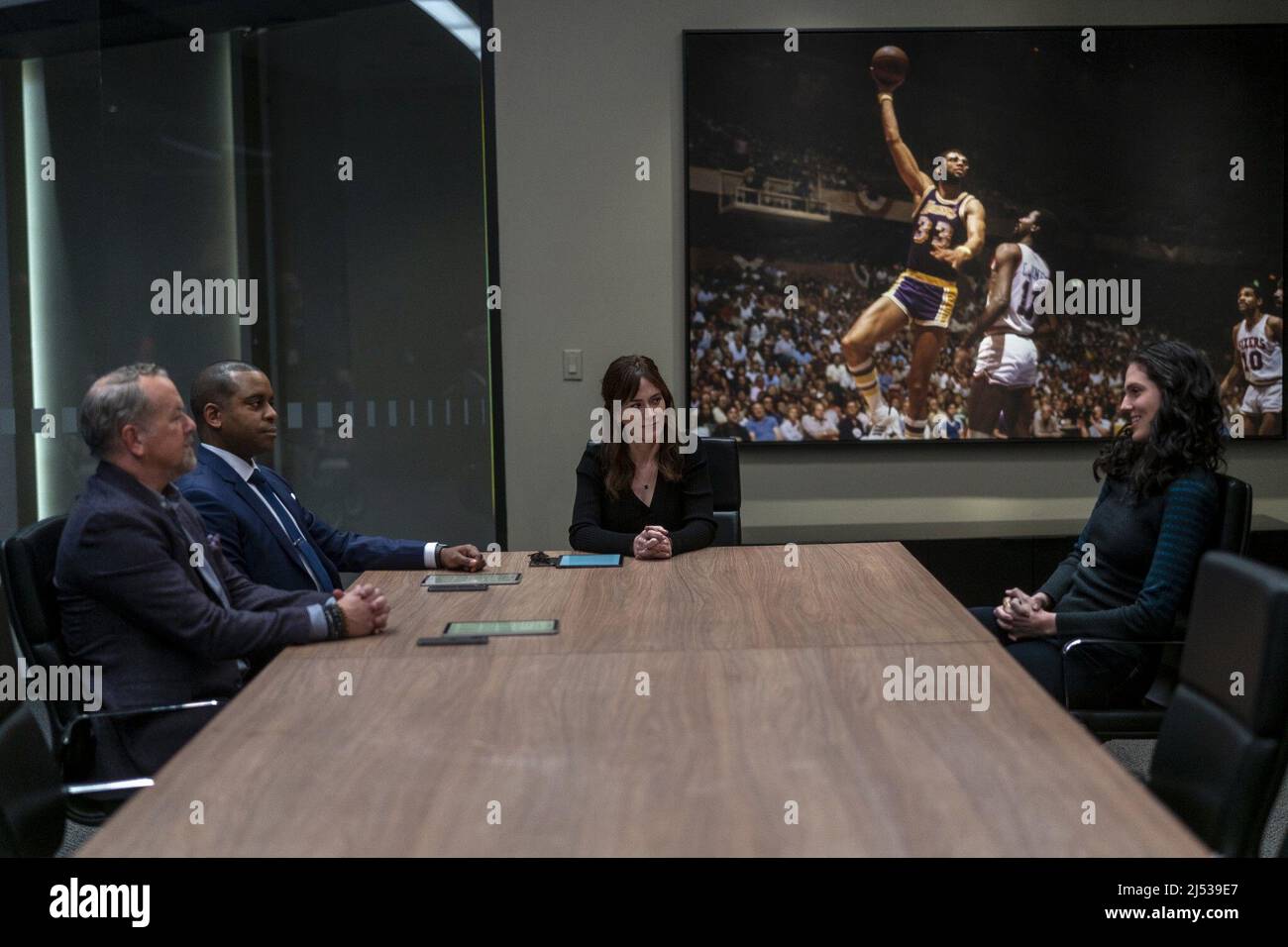 BILLIONS, from left: David Costabile, Daniel Breaker, Maggie Siff, Eva ...