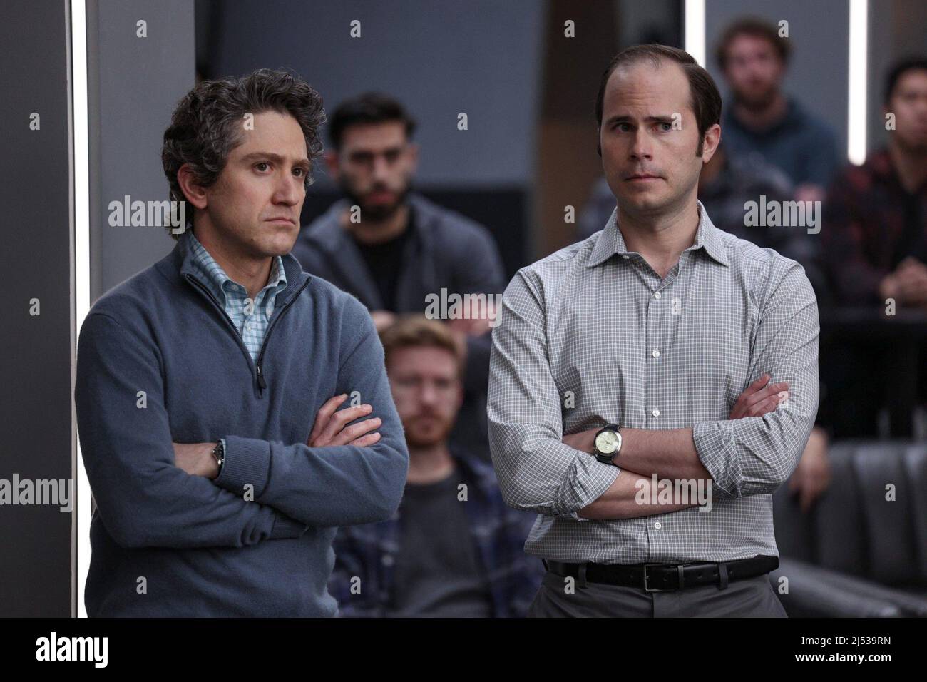 SUPER PUMPED: THE BATTLE FOR UBER, (aka SUPER PUMPED), from left: Sonny ...