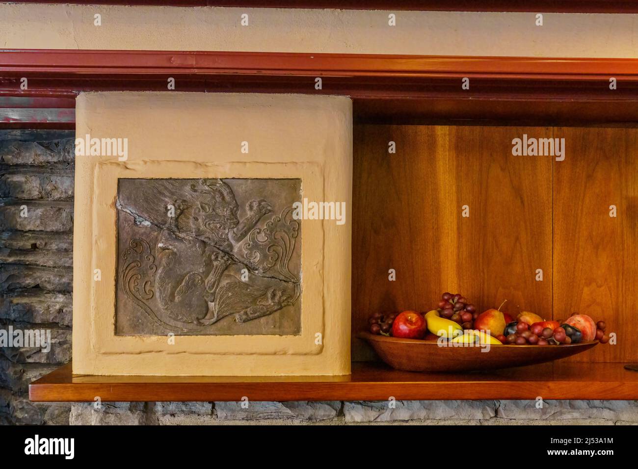 Falling Water Fireplace