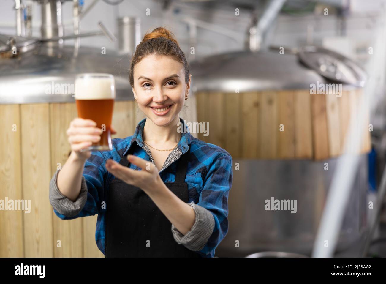 Portrait positive smiling brewer hi-res stock photography and images ...
