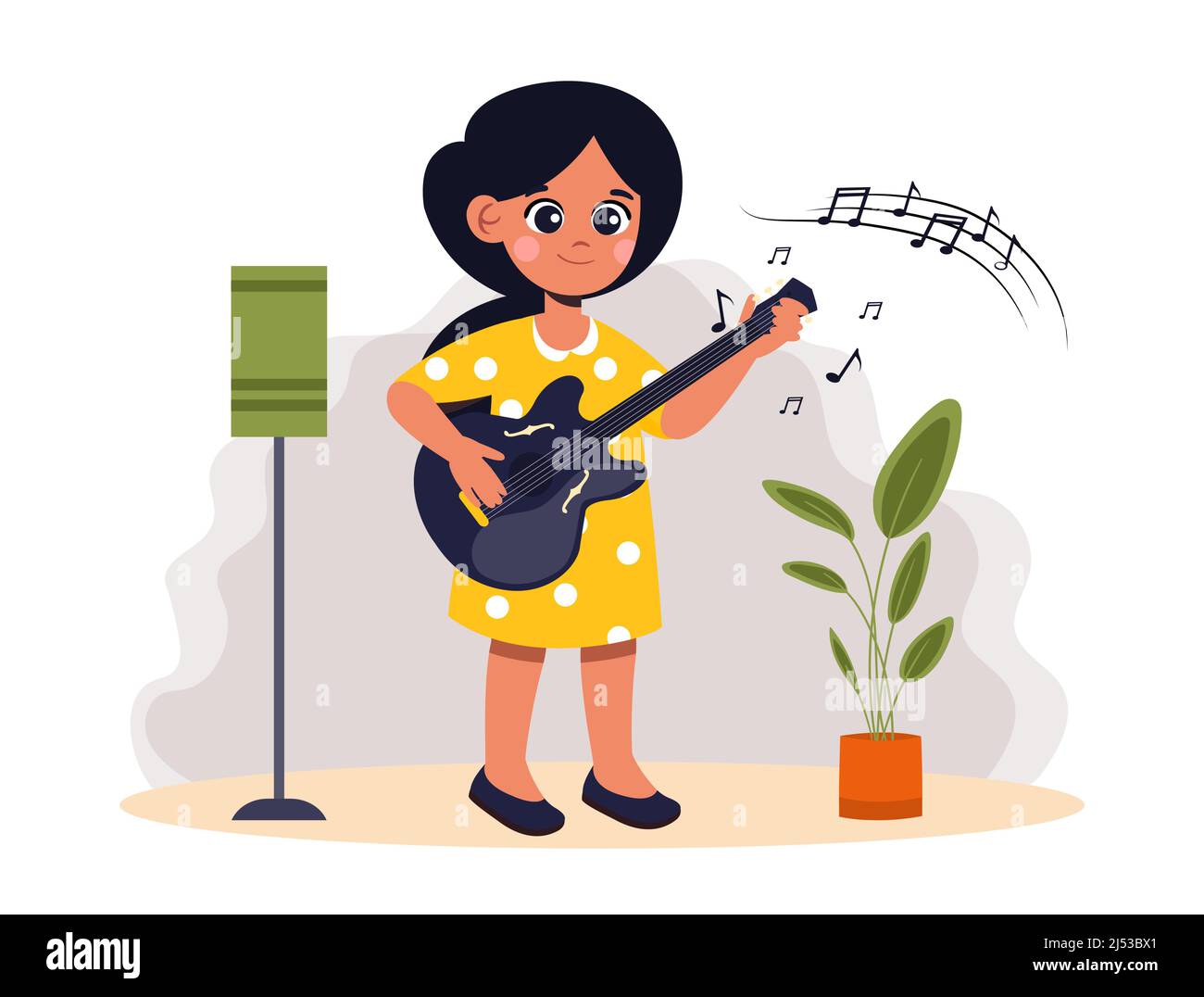 Music lesson concept Stock Vector Image & Art - Alamy