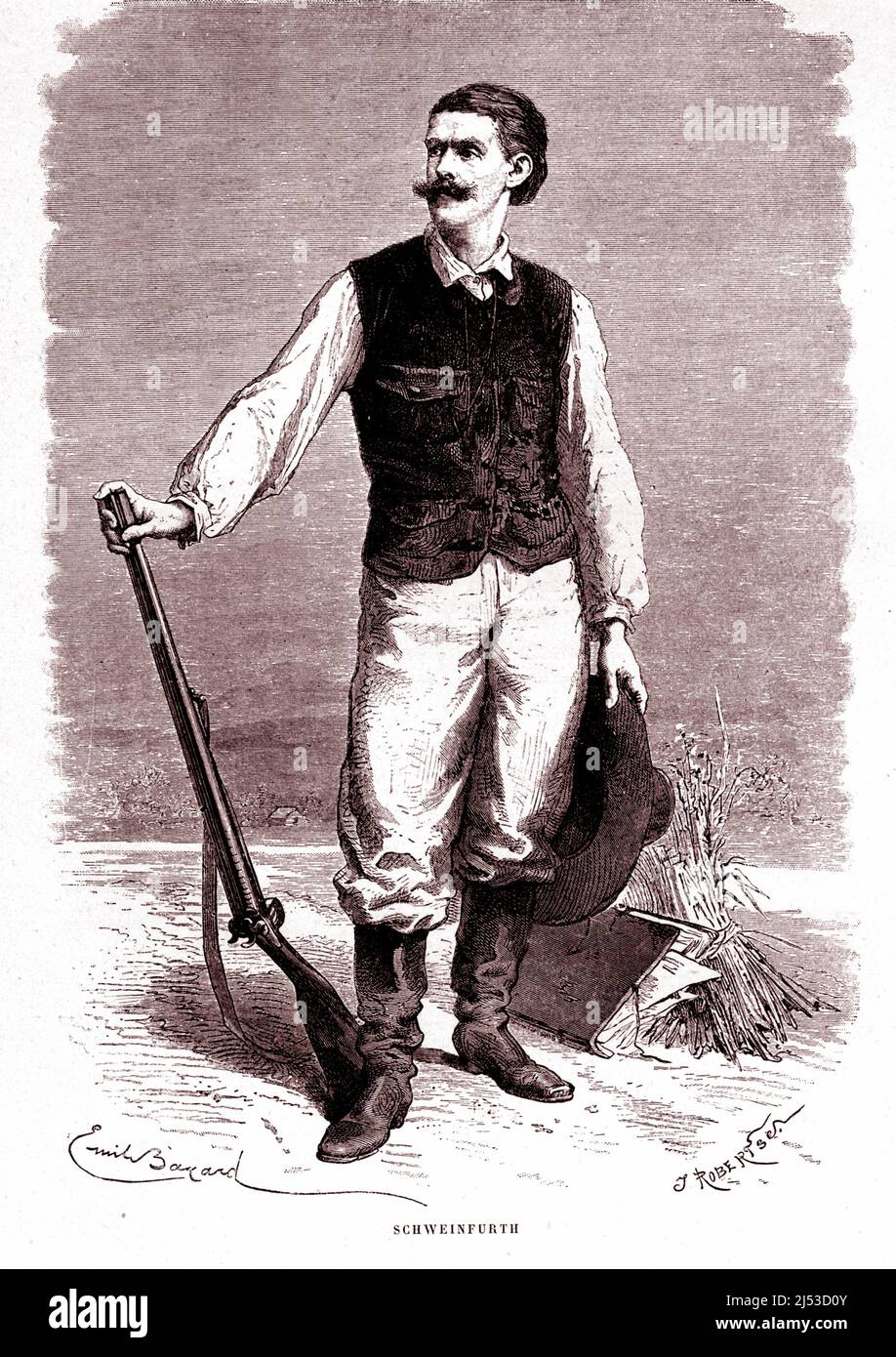 Georg Schweinfurth, German explorer Stock Photo - Alamy