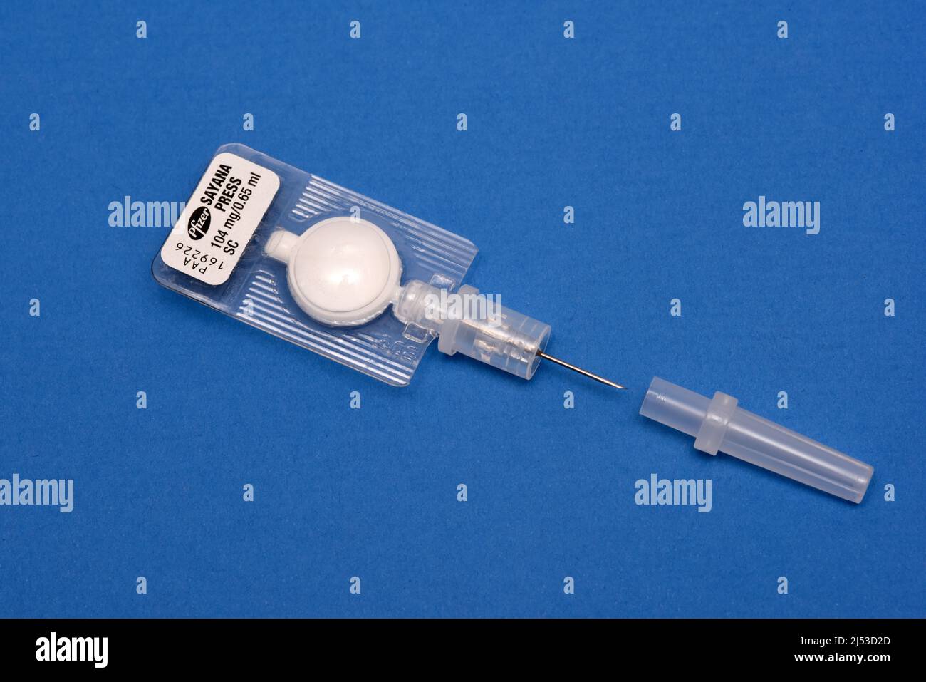 Sayana Press female contraceptive Stock Photo - Alamy