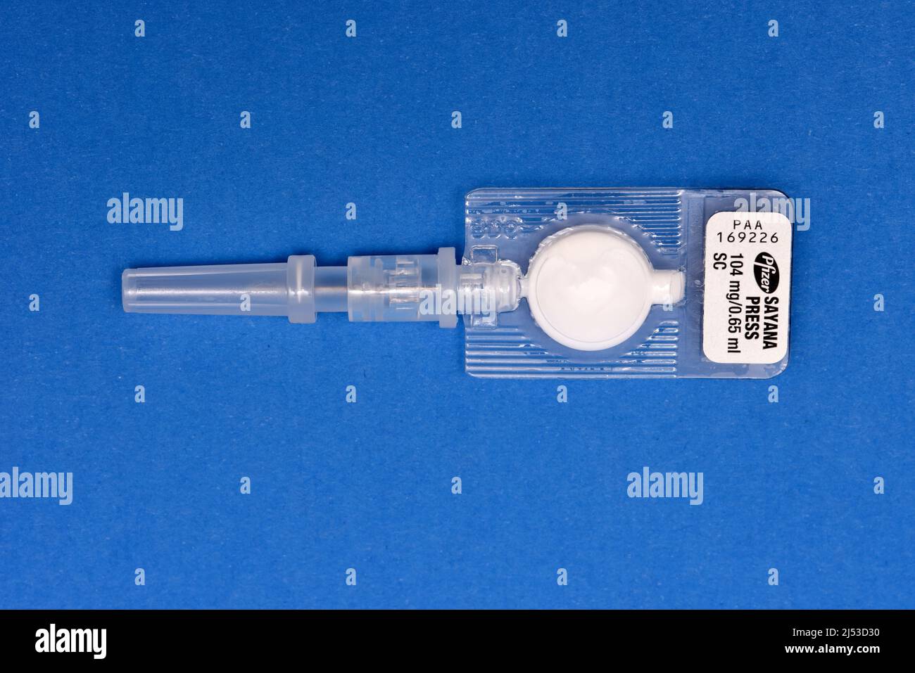 Sayana Press female contraceptive Stock Photo - Alamy