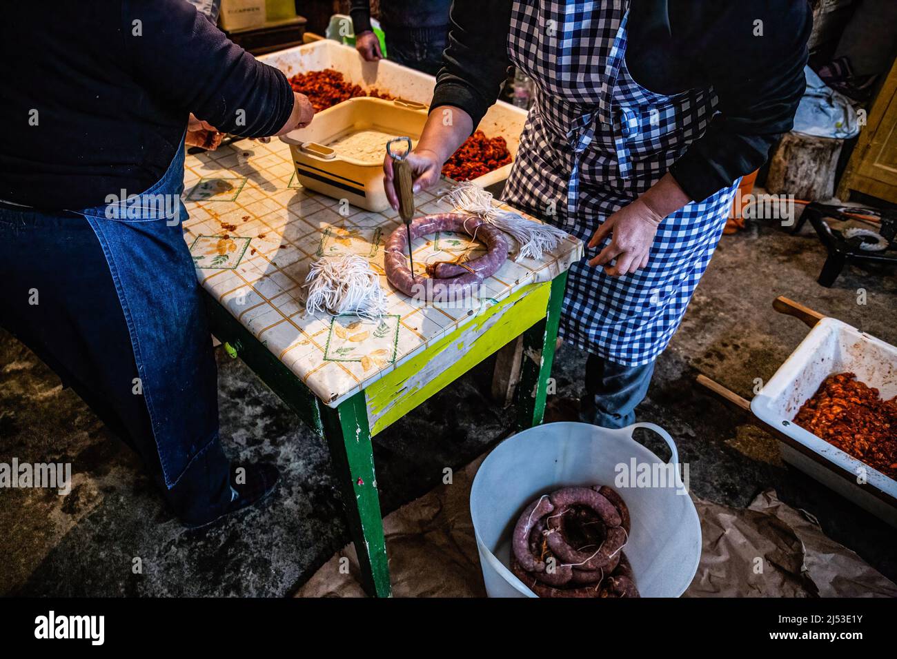 Pig intestine hi-res stock photography and images - Alamy
