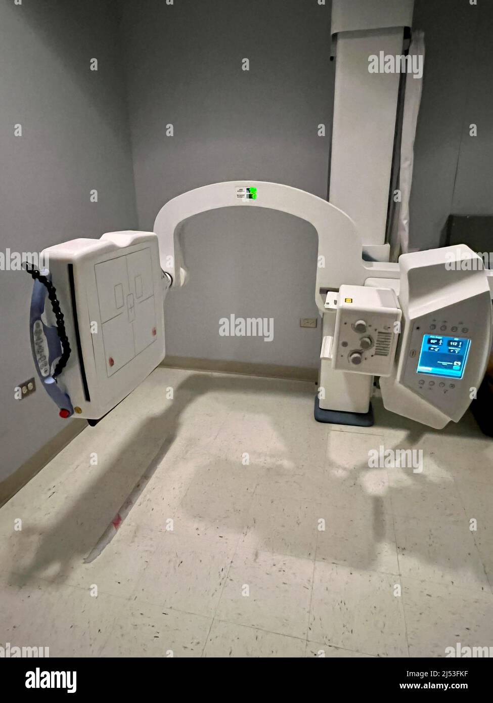 X-ray machine inside a medical office building Stock Photo - Alamy