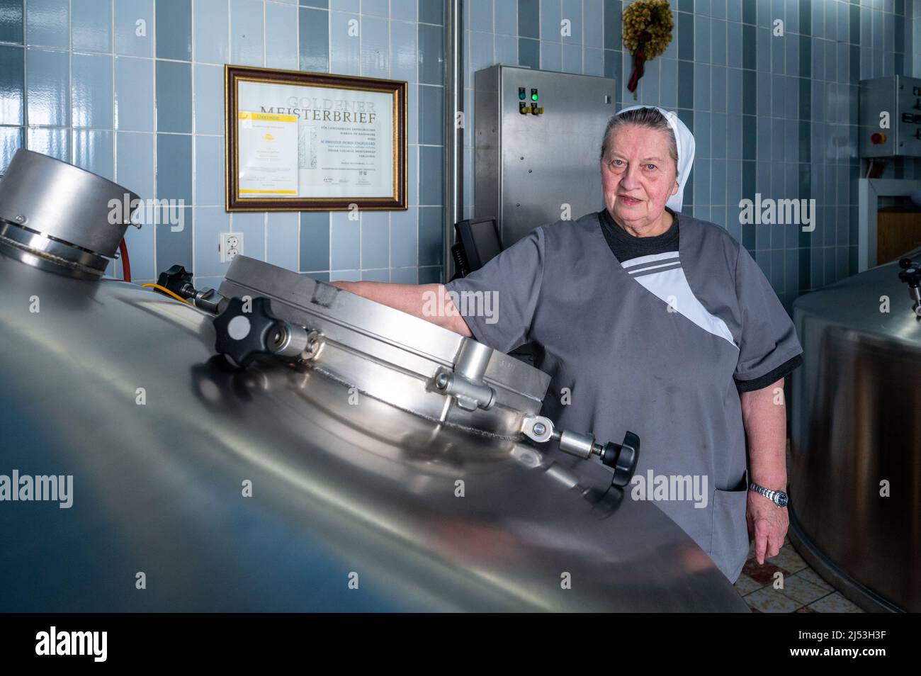 Mallersdorf Pfaffenberg, Germany. 14th Apr, 2022. Sister Doris ...