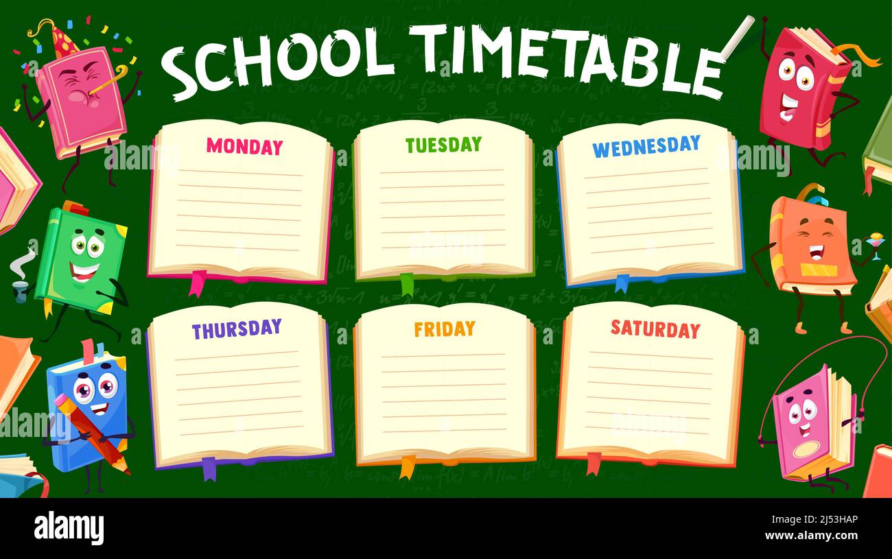 Cartoon bestseller books and textbooks characters on education ...