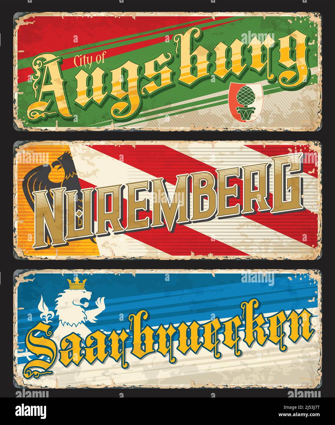 Nuremberg coat of arms Stock Vector Images - Alamy