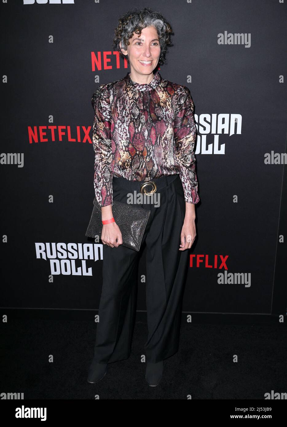 New York City, NY, USA on April 19, 2022. Allison Silverman attends the ...