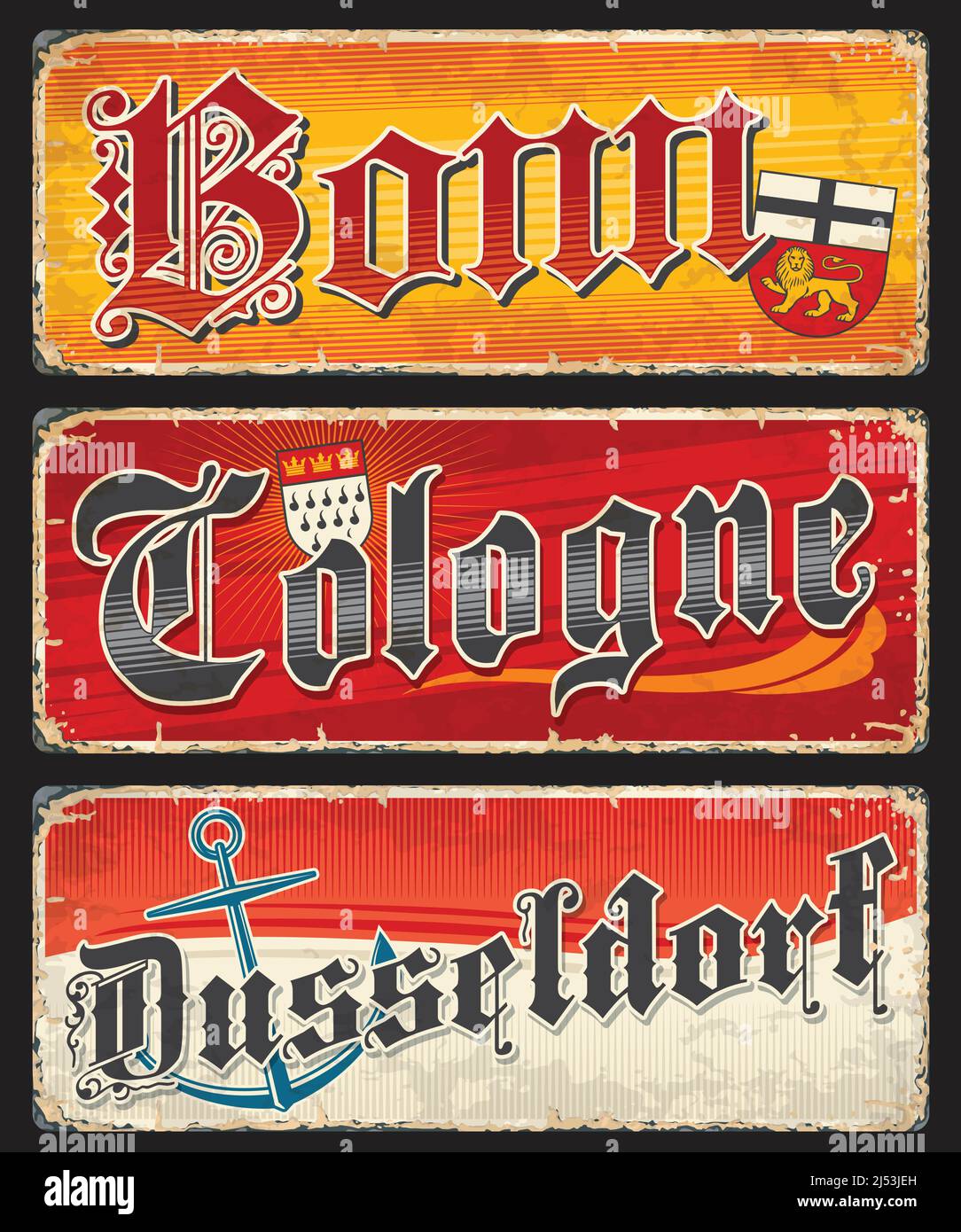 Welcome to cologne Stock Vector Images - Alamy