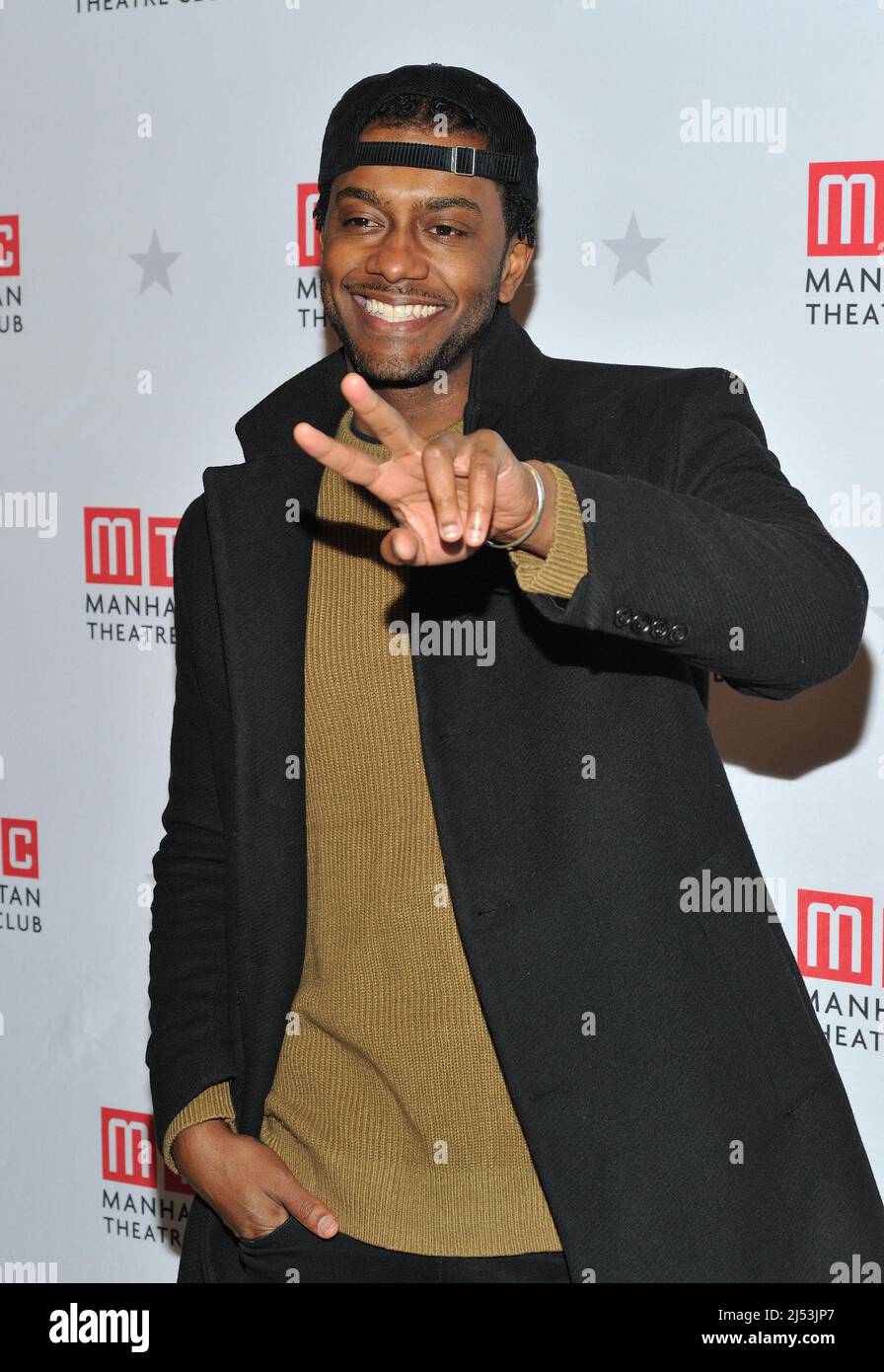 New York, NY on April 19, 2022, Joshua Boone attends the Broadway ...