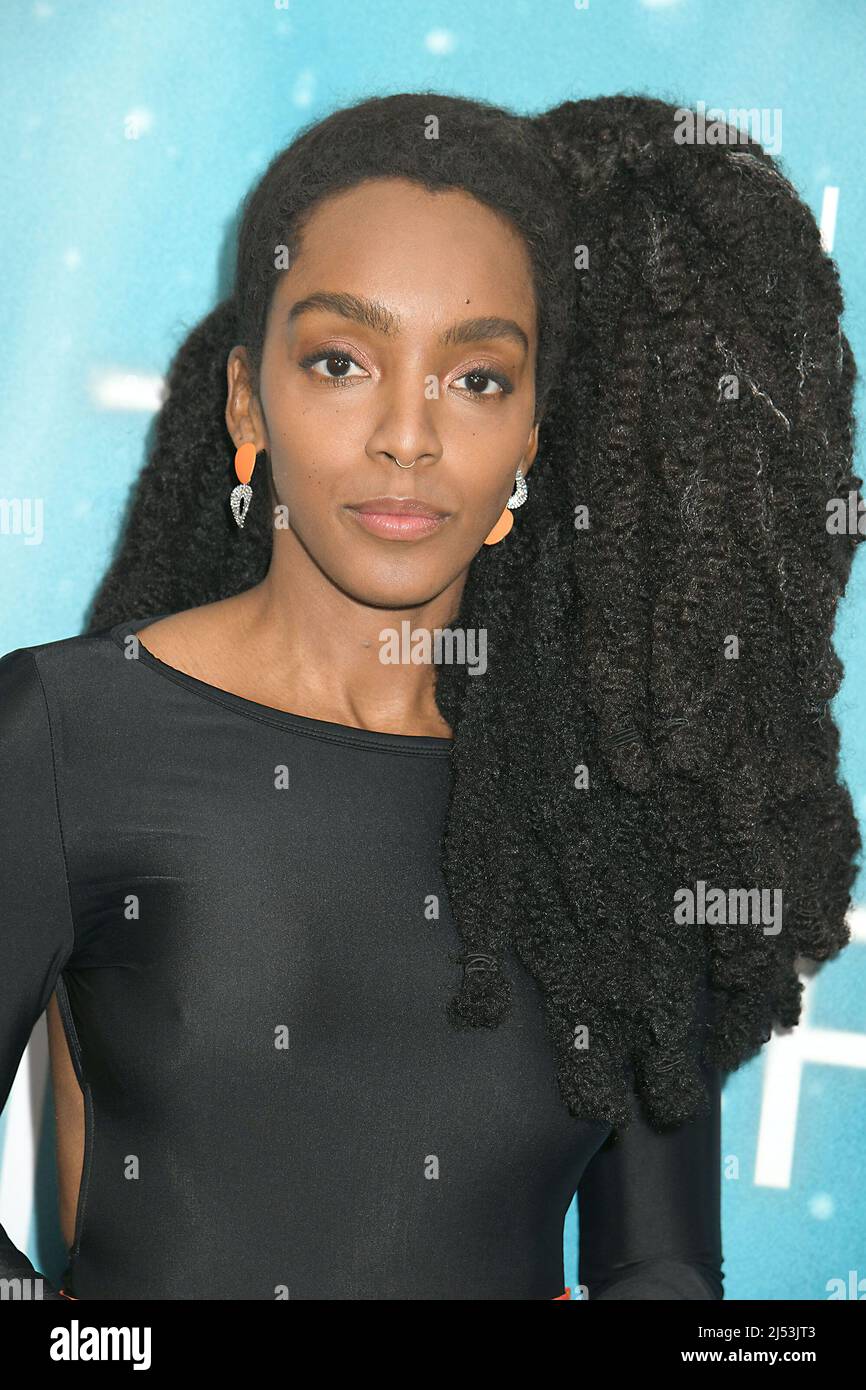 New York, New York, USA. 19/04/2022, Cipriana Quann attends Showtime's ...