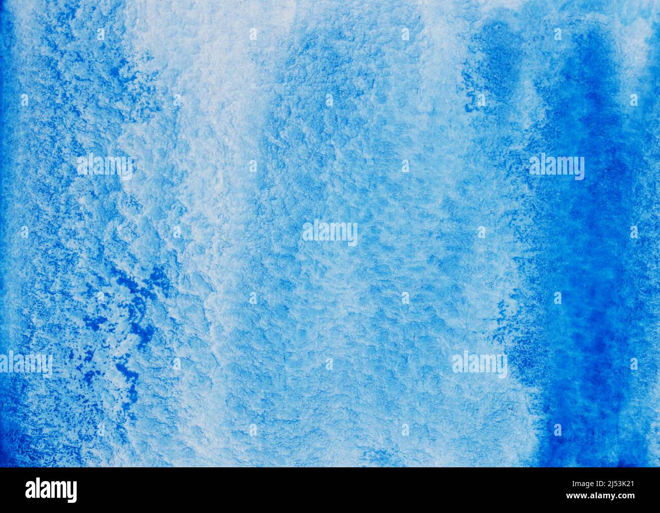 Abstract background and texture pattern blue a color flow on white ...