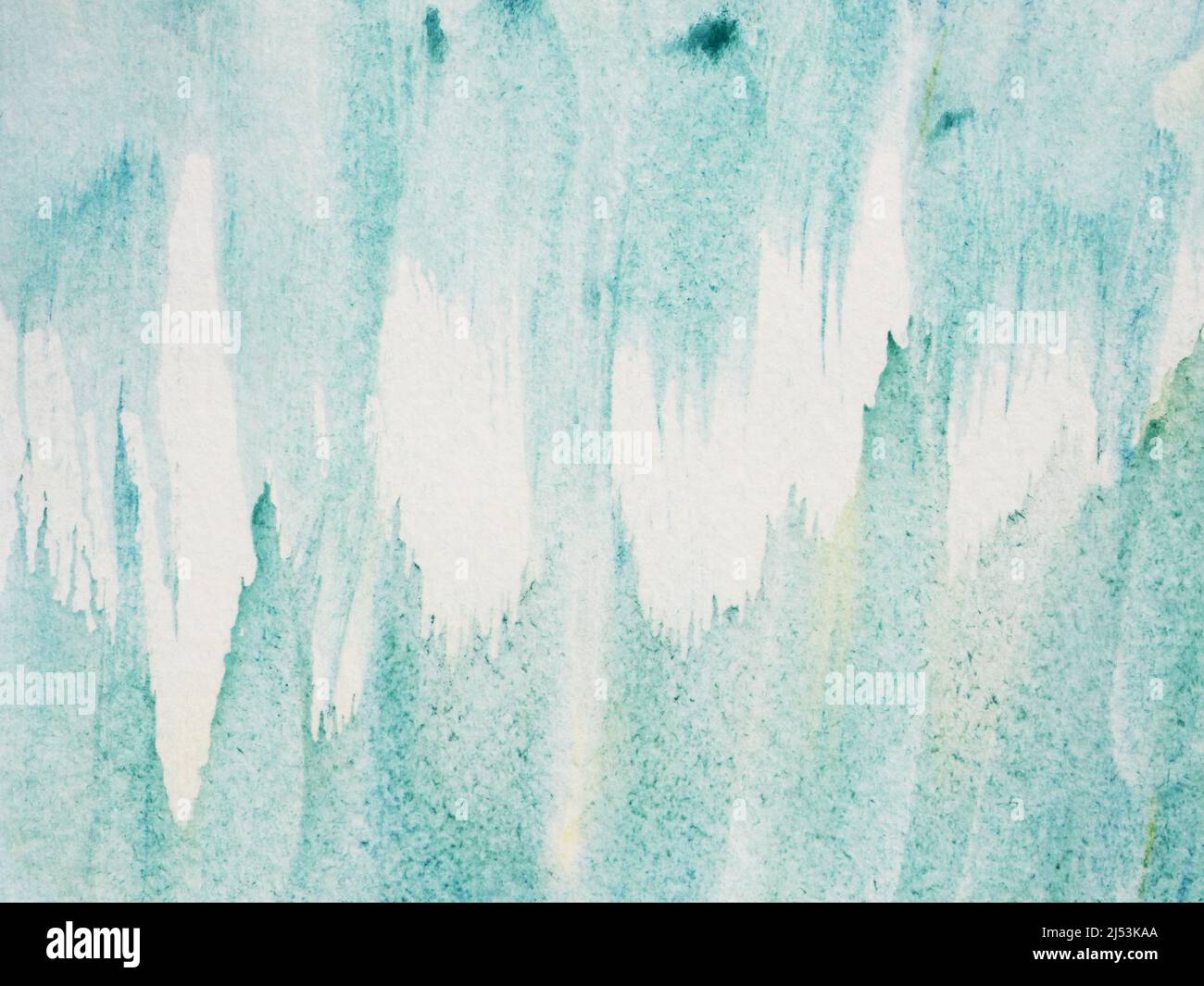 Abstract background and texture pattern blue and green color flow on ...