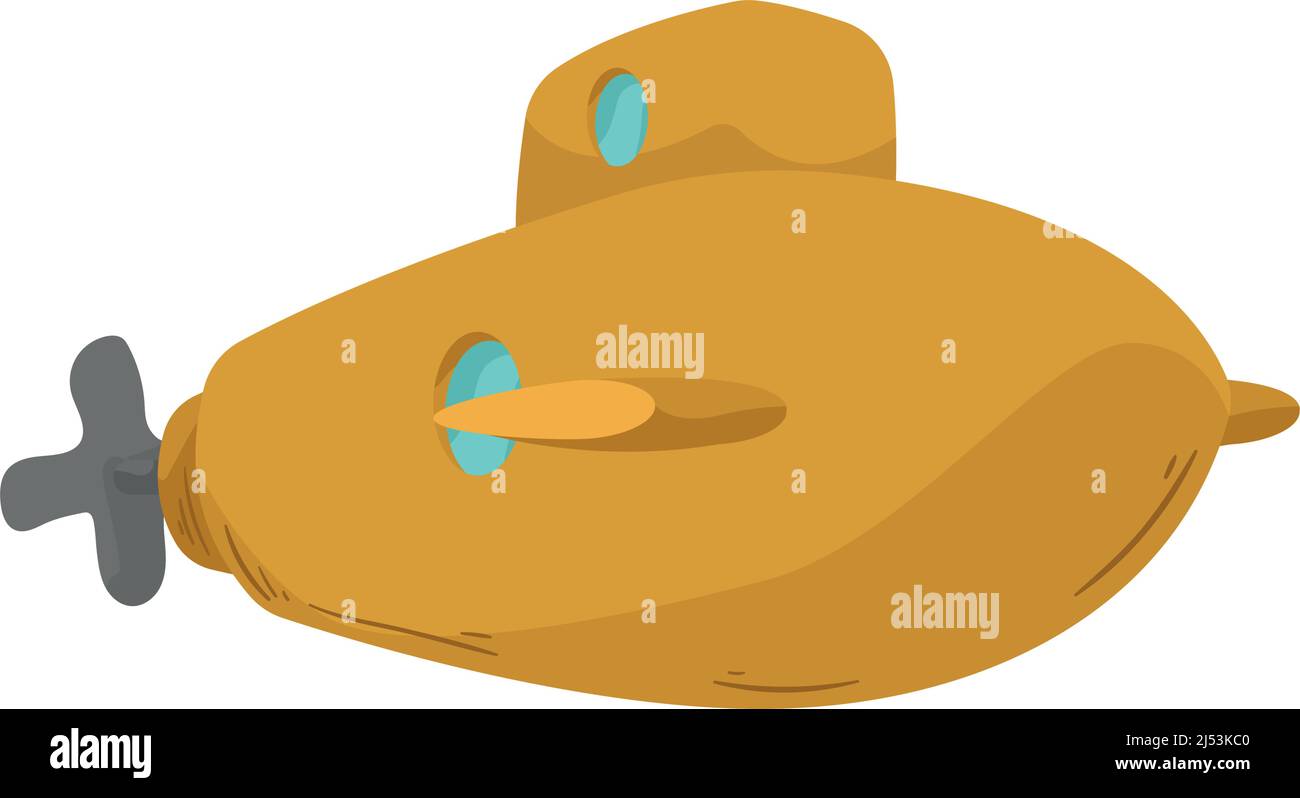 yellow submarine vehicle Stock Vector Image & Art - Alamy