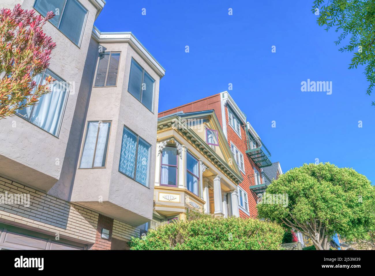 Sloped residential area hi-res stock photography and images - Alamy