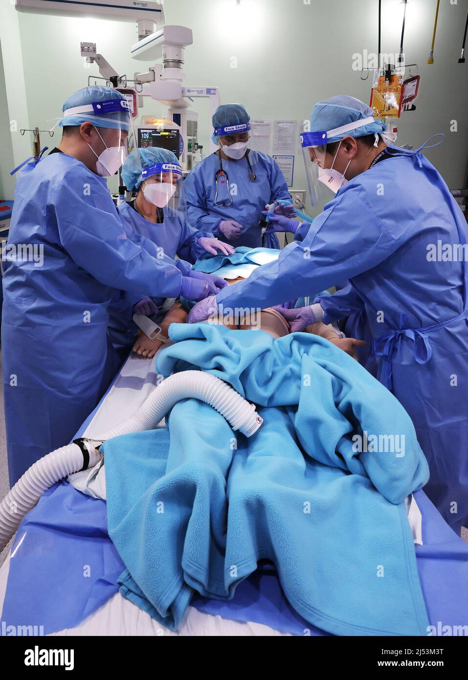 20th Apr, 2022. S. Korea launches first military trauma center Trauma ...