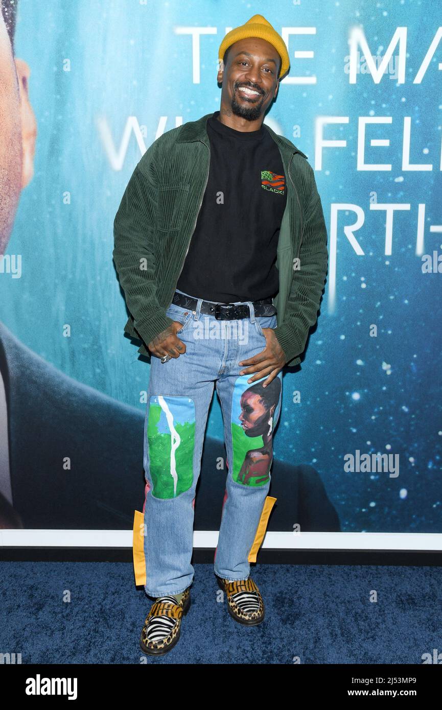 New York, NY, April 19, 2022. Mel D. Cole attends the “THE MAN WHO FELL ...