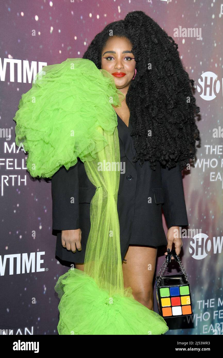 New York, NY, April 19, 2022. TK Quann attends the “THE MAN WHO FELL TO ...