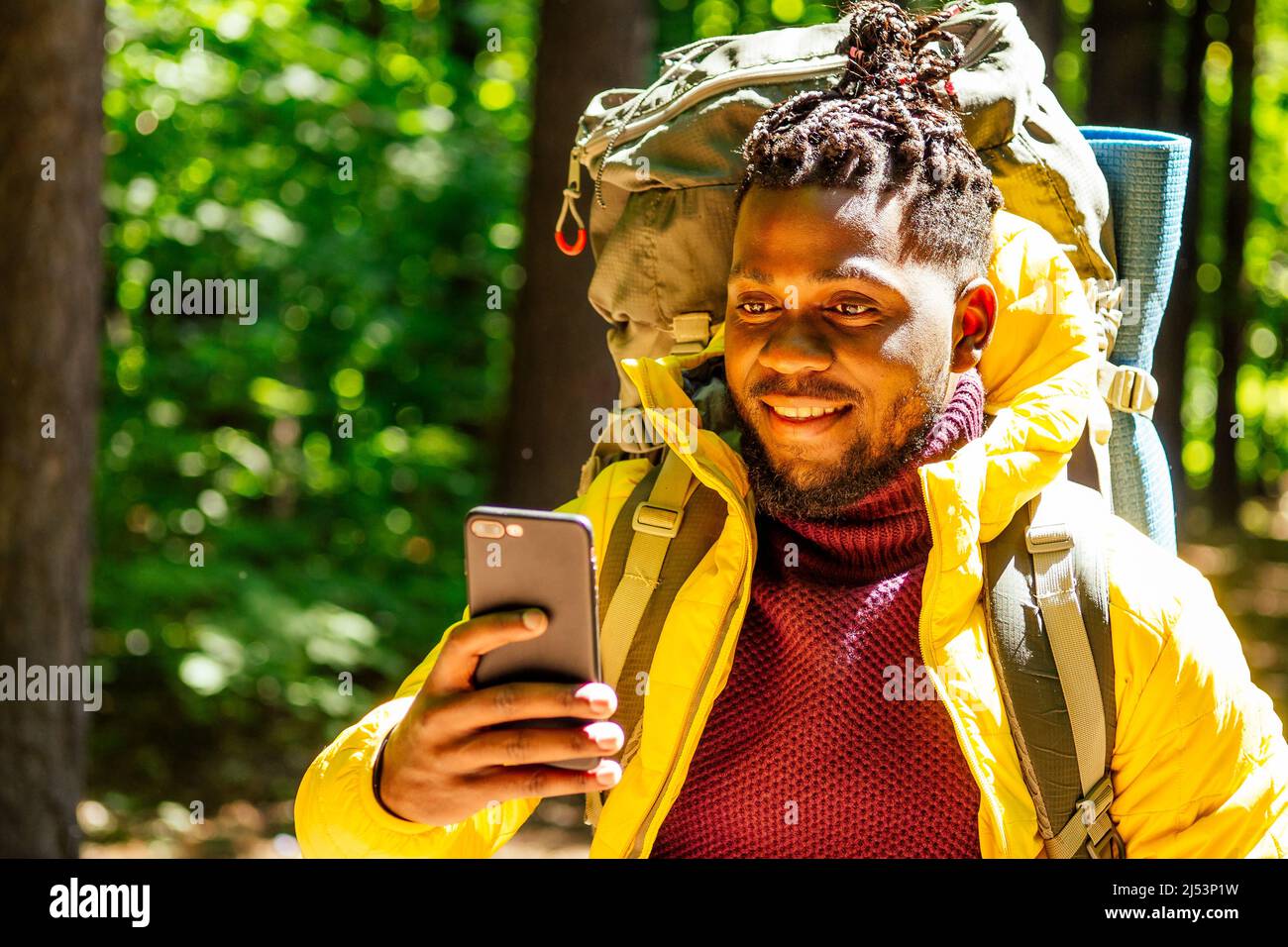African map hike hi-res stock photography and images - Alamy