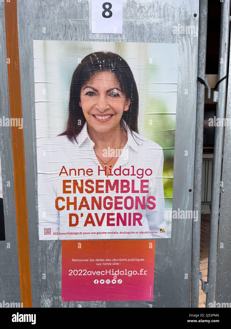 Anne hidalgo, poster hi-res stock photography and images - Alamy