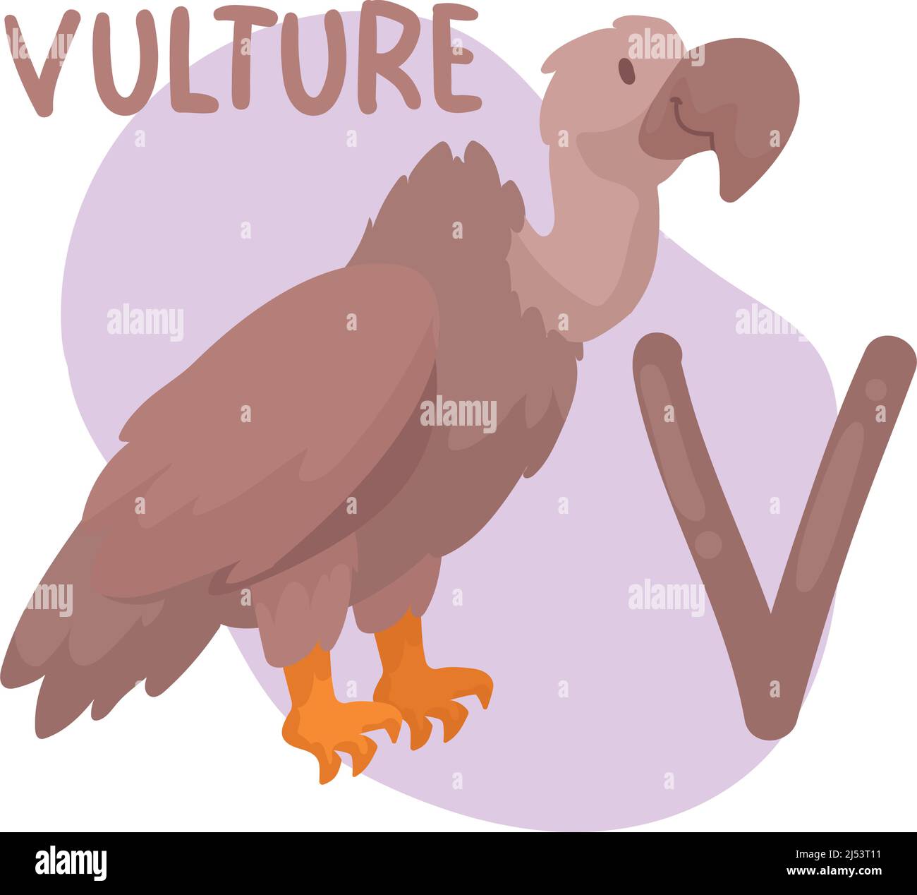 vulture and v letter Stock Vector Image & Art - Alamy