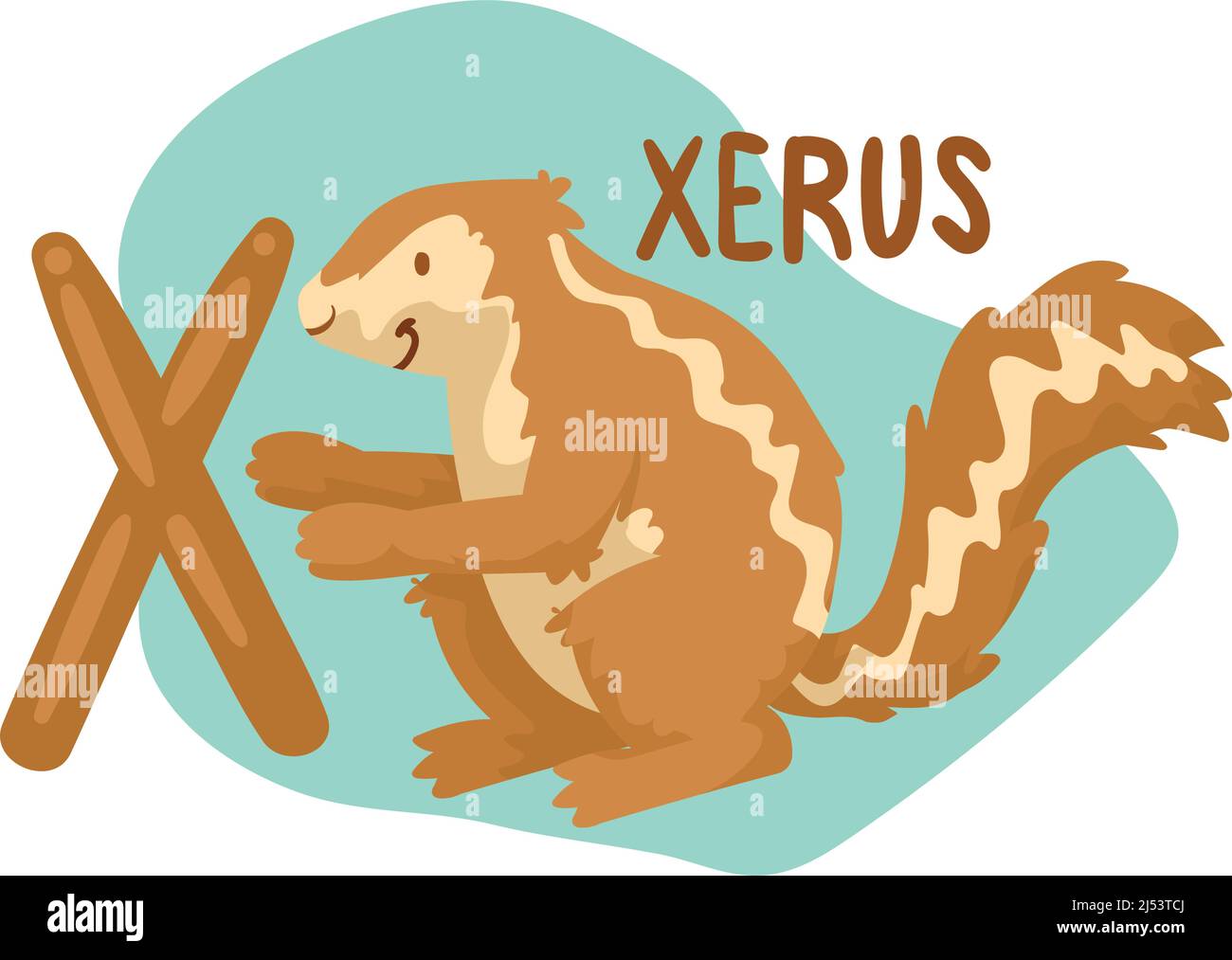 Xerus cartoon illustration hi-res stock photography and images - Alamy
