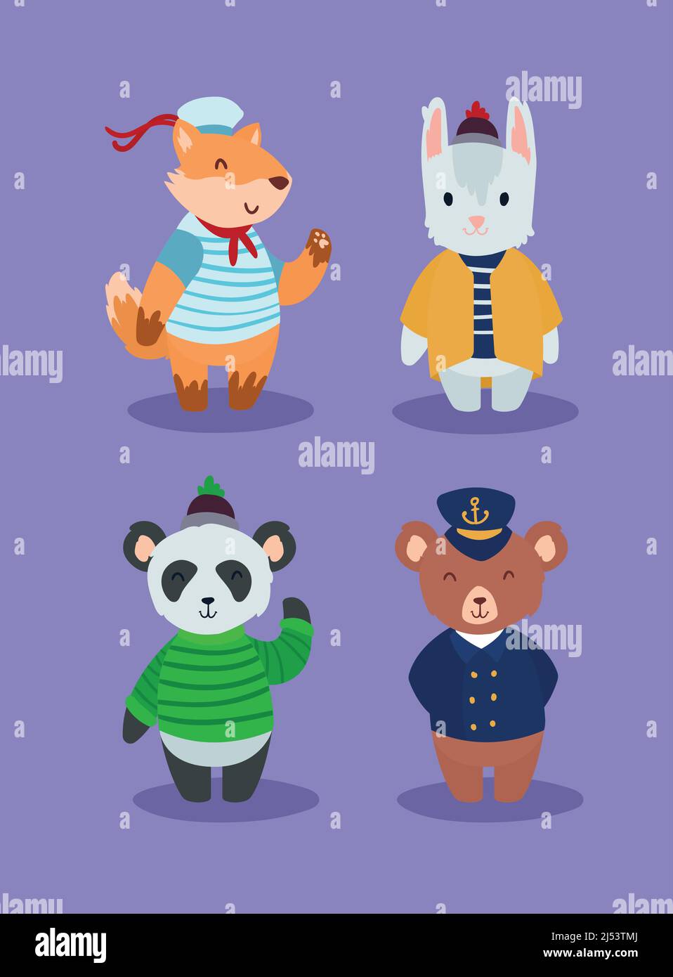 Navy sailors Stock Vector Images - Alamy