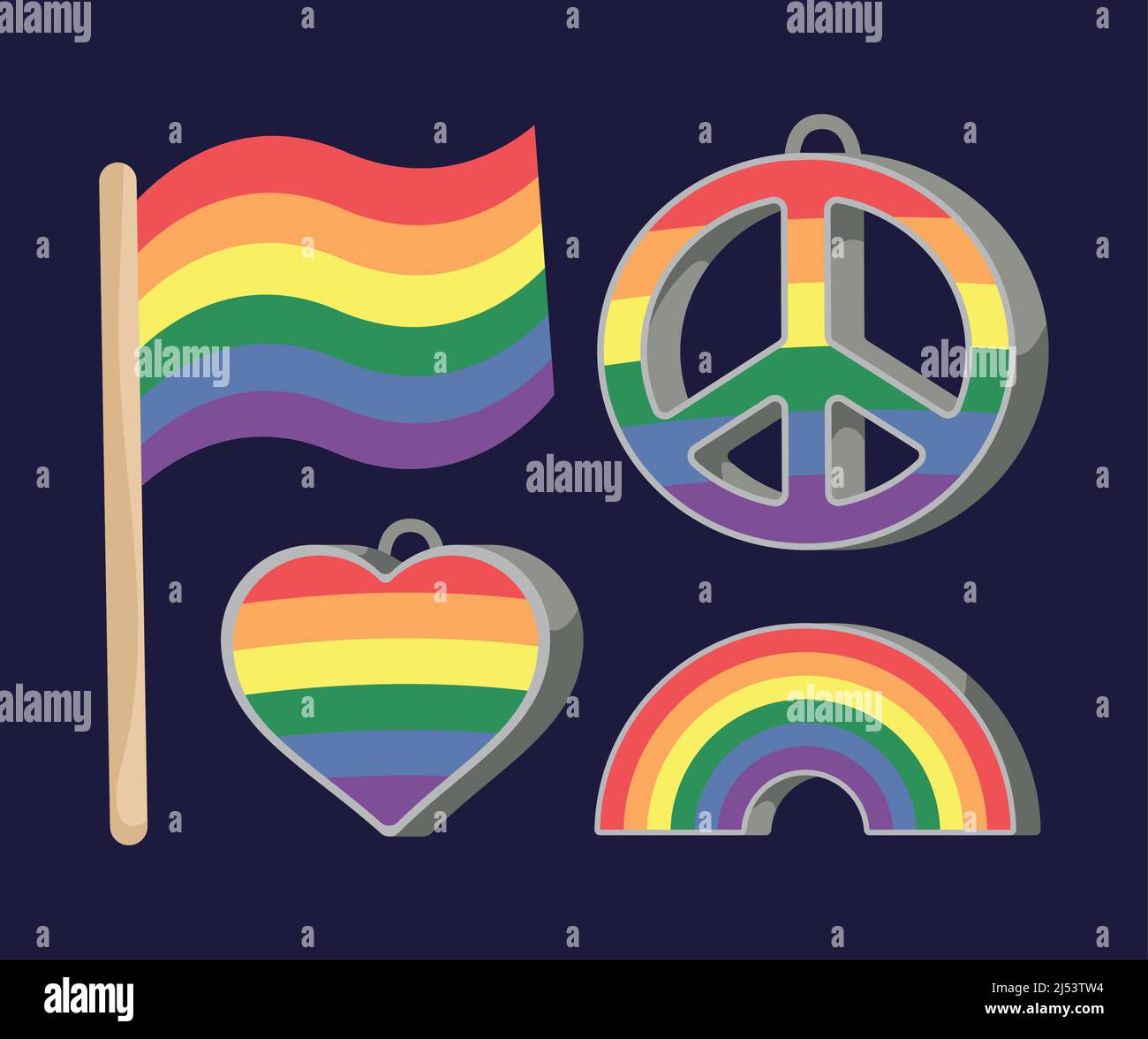 Lgbtq community symbols hi-res stock photography and images - Alamy