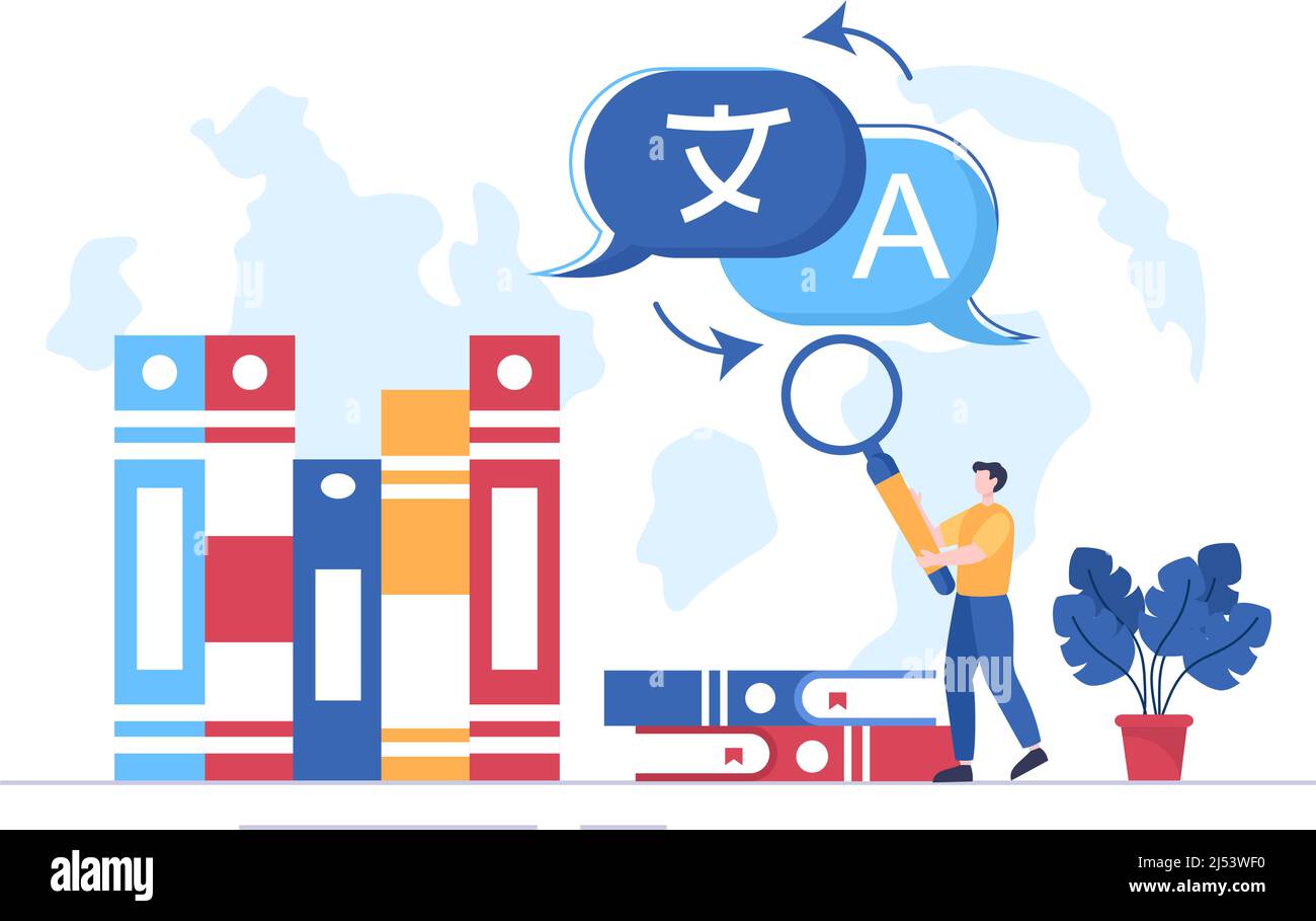 Translator say Stock Vector Images - Alamy